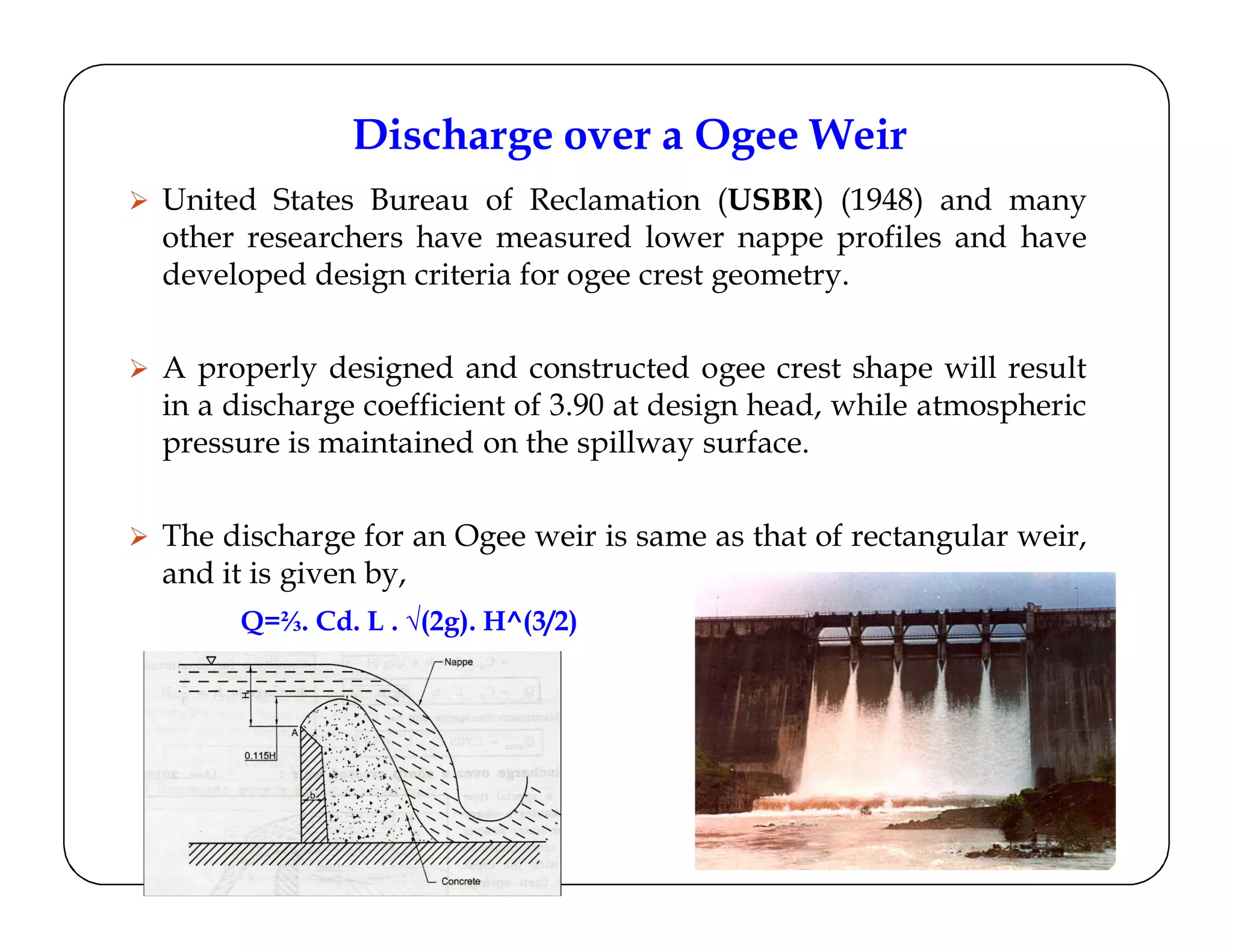 Presentation on notches and weirs | PDF