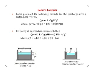 Presentation on notches and weirs | PDF