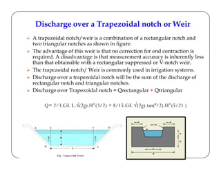 Notches And Weirs Ppt