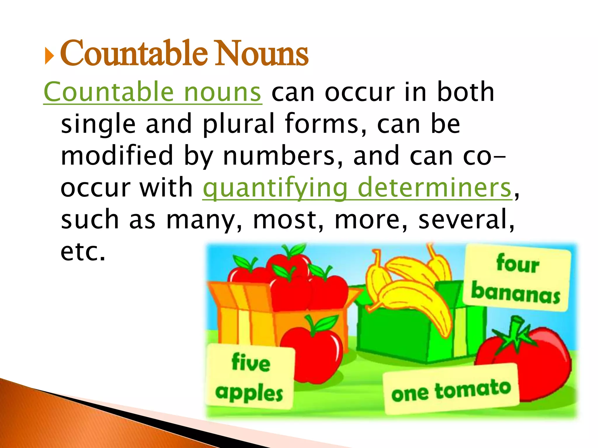 Presentation on Nouns, it's functions and types of Noun. | PPTX