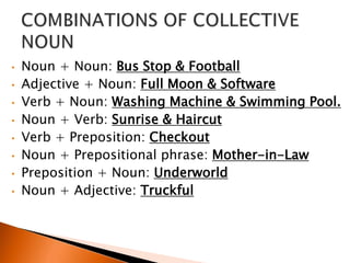 Presentation on Nouns, it's functions and types of Noun. | PPTX