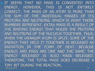 Presentation on nuclear reactor on9 10-07 | PPTX