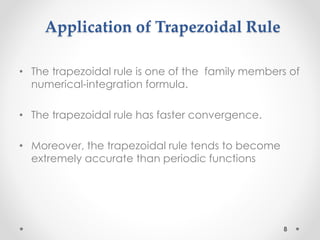 Presentation on Numerical Method (Trapezoidal Method) | PPTX | Physics ...
