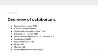 Presentation on octobercms | PPT