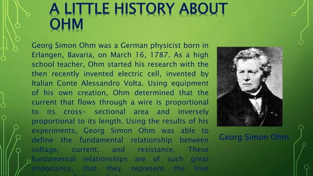 Presentation on Ohm's Law | PPTX | Physics | Science