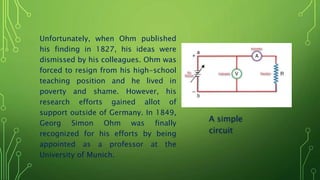 Presentation on Ohm's Law | PPTX