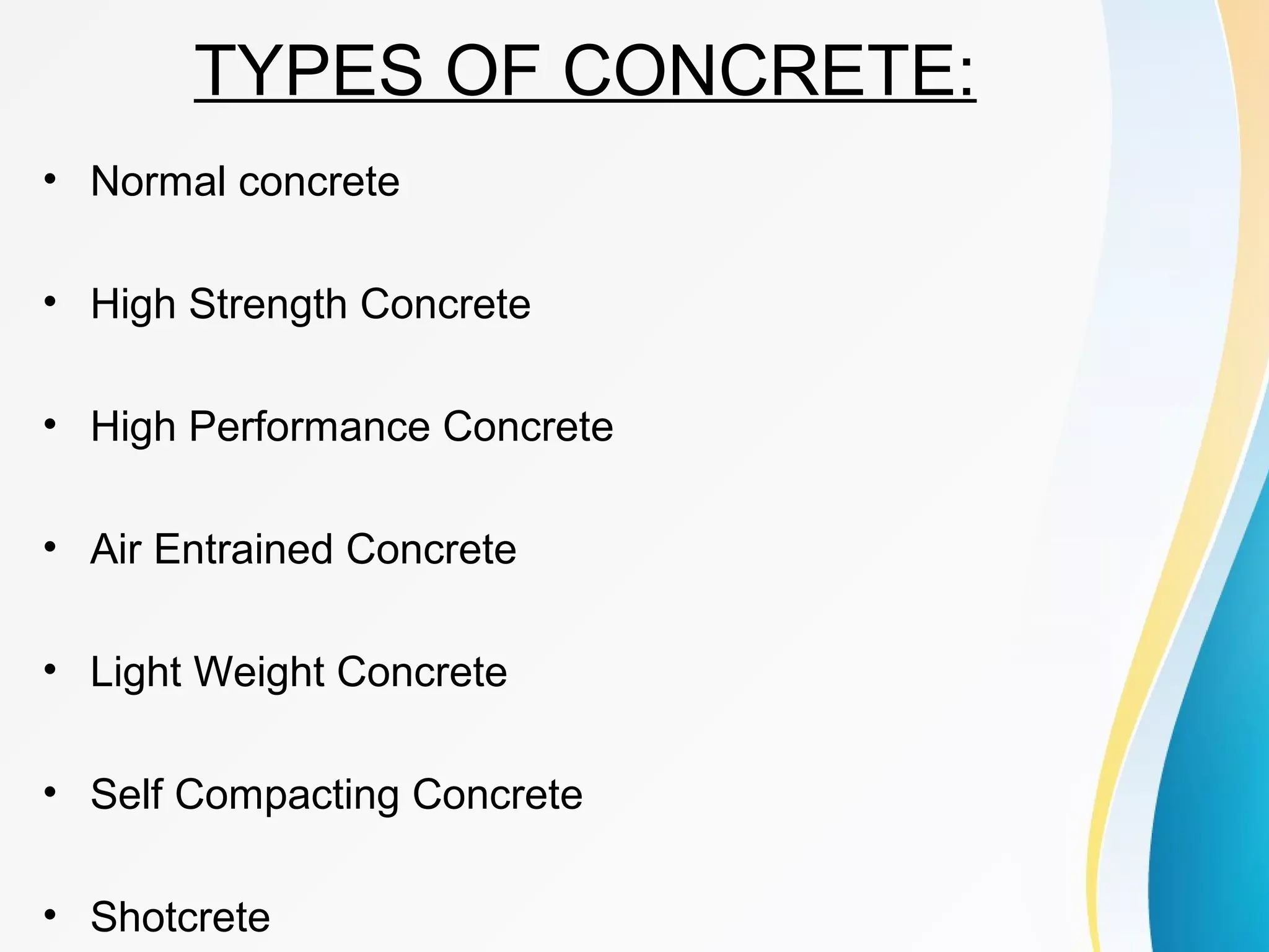 HIGH STRENGTH CONCRETE PPT | PPT