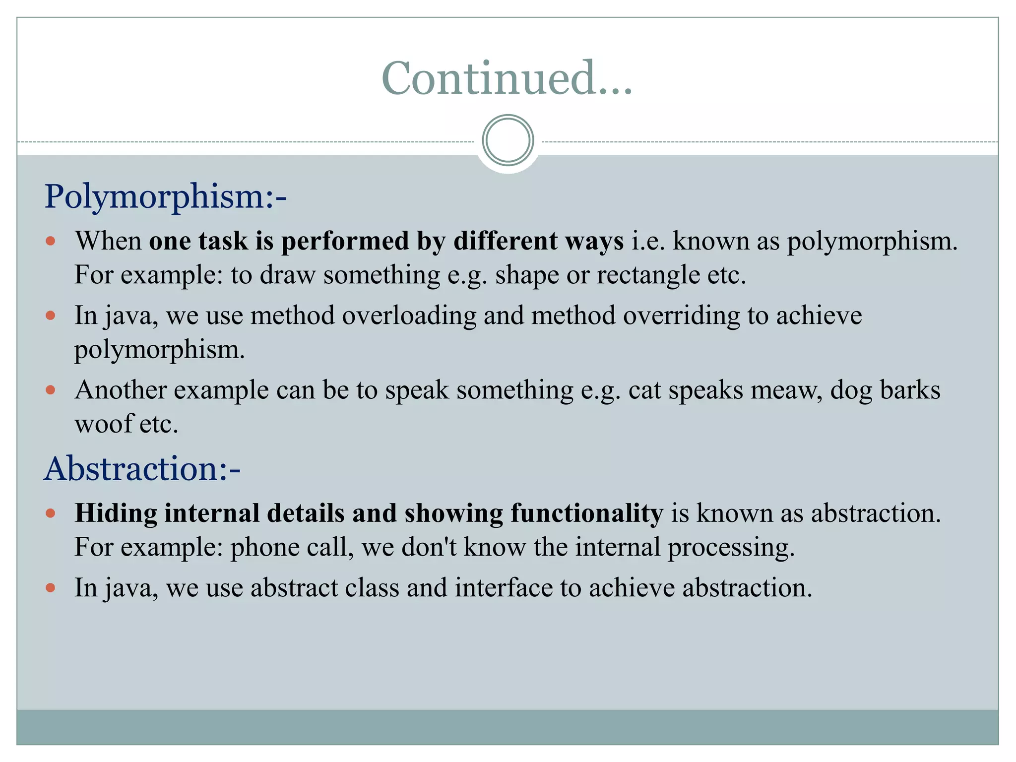 Presentation on oo ps 2 | PPTX