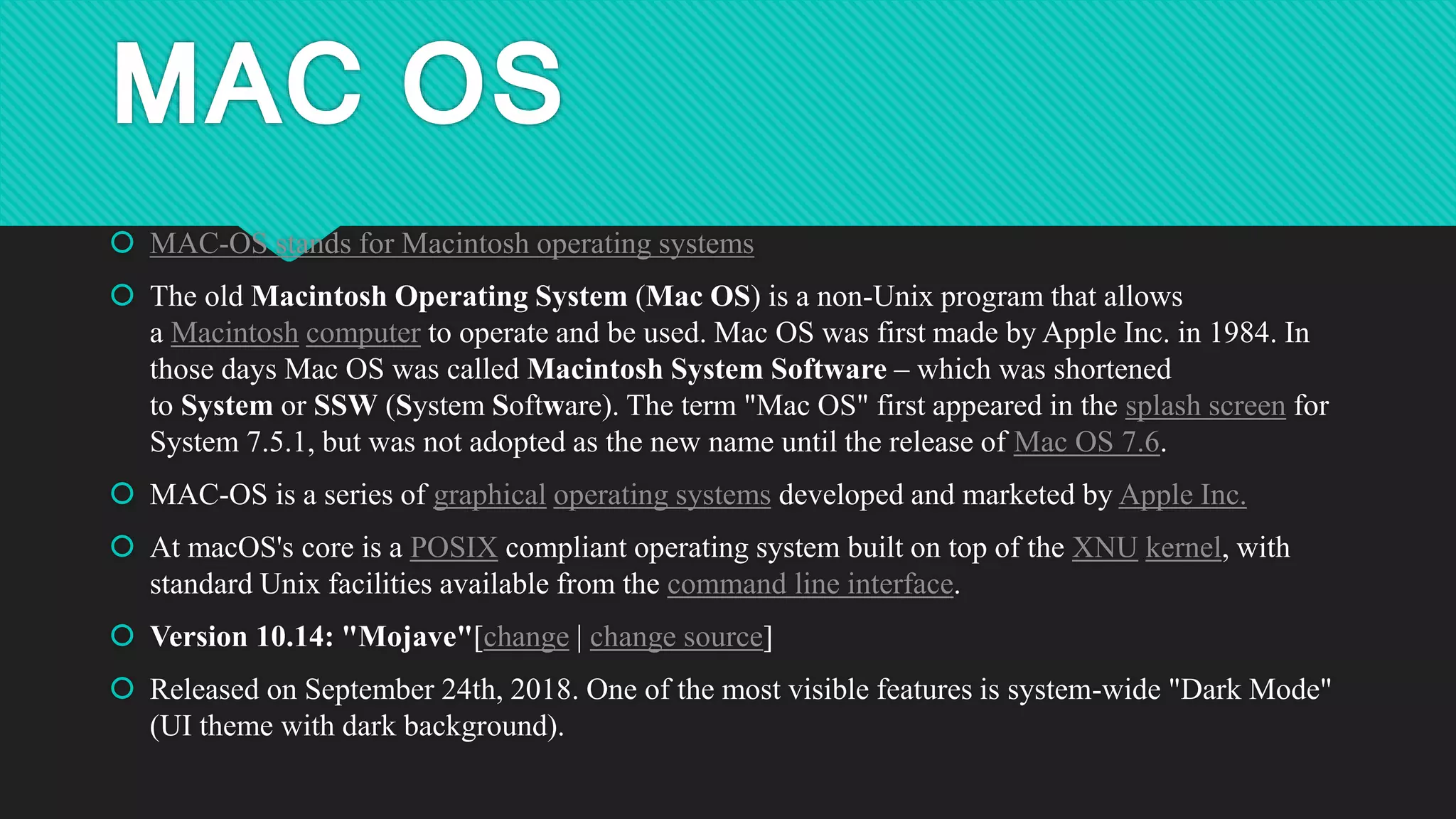 Presentation on operating systems (os) | PPT