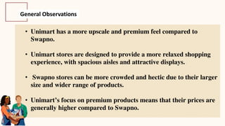 Presentation on operation management practices of superstores in ...
