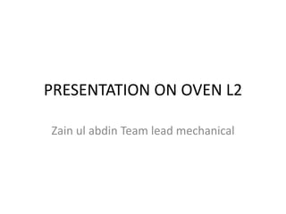 PRESENTATION ON OVEN L2.pptx