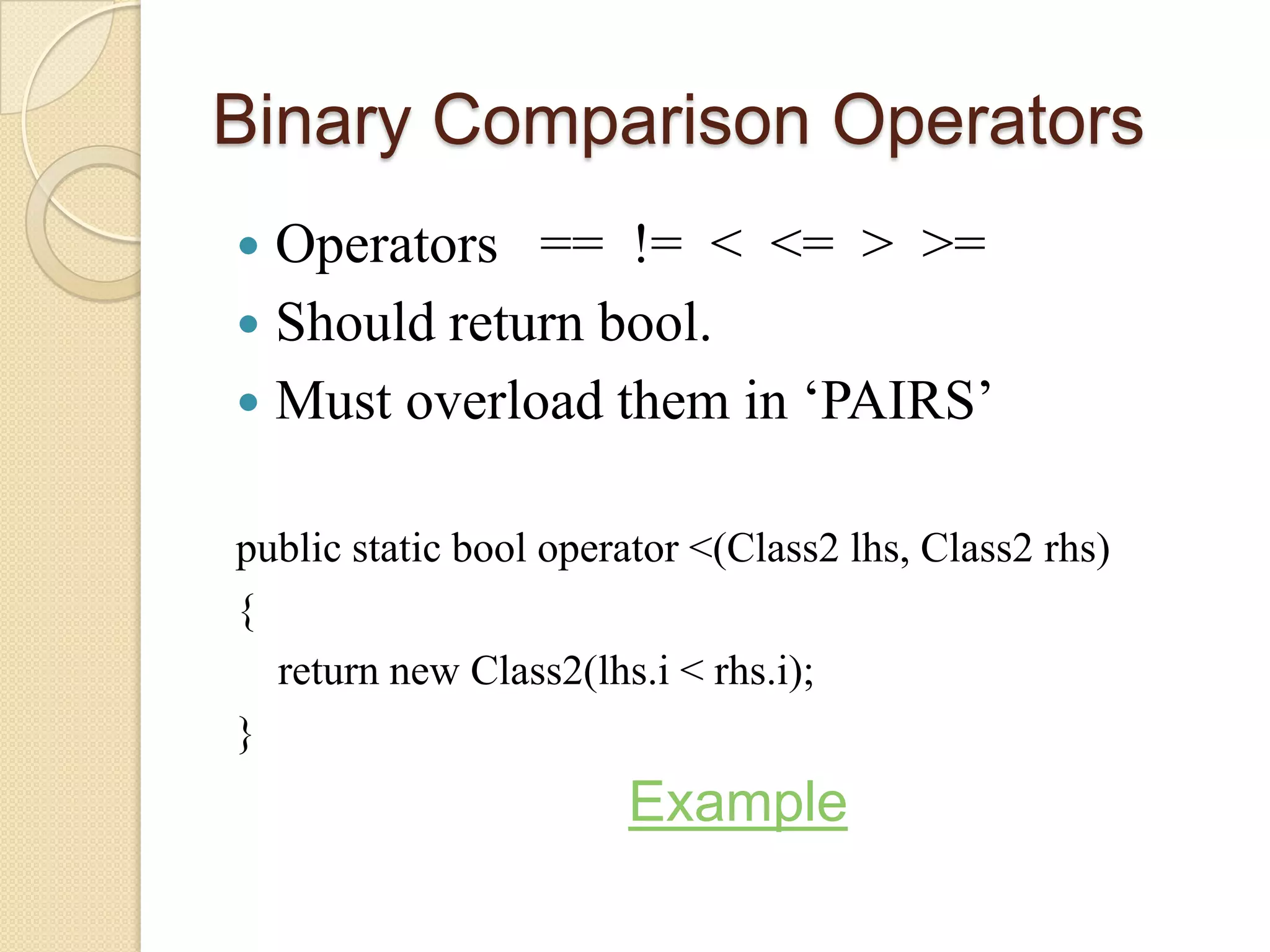 Presentation On Overloading Pptx Programming Languages Computing