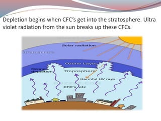 Presentation on ozone depletion | PPTX