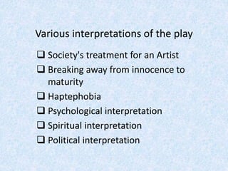 Reflection of various interpretation in Harold Pinter's 'The Birthday ...