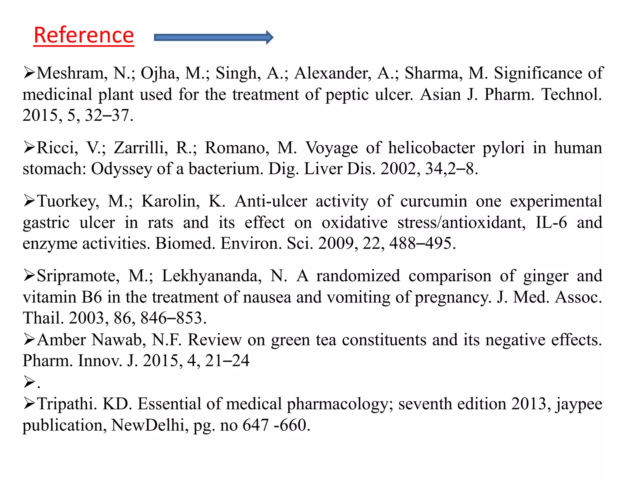 Presentation on peptic ulcer | PPTX