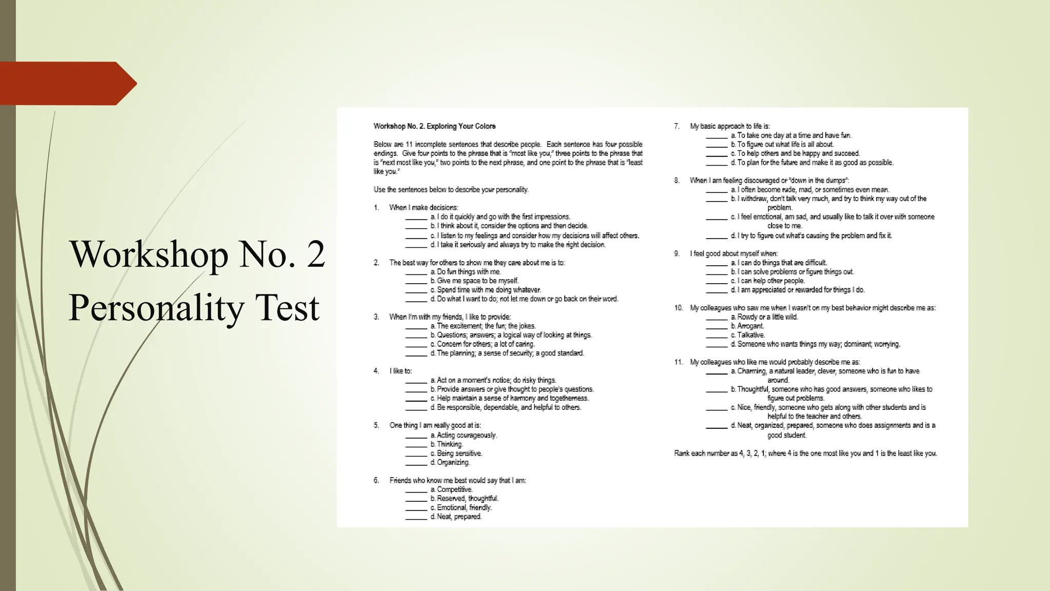 Presentation on Personality Test Workshops.pptx