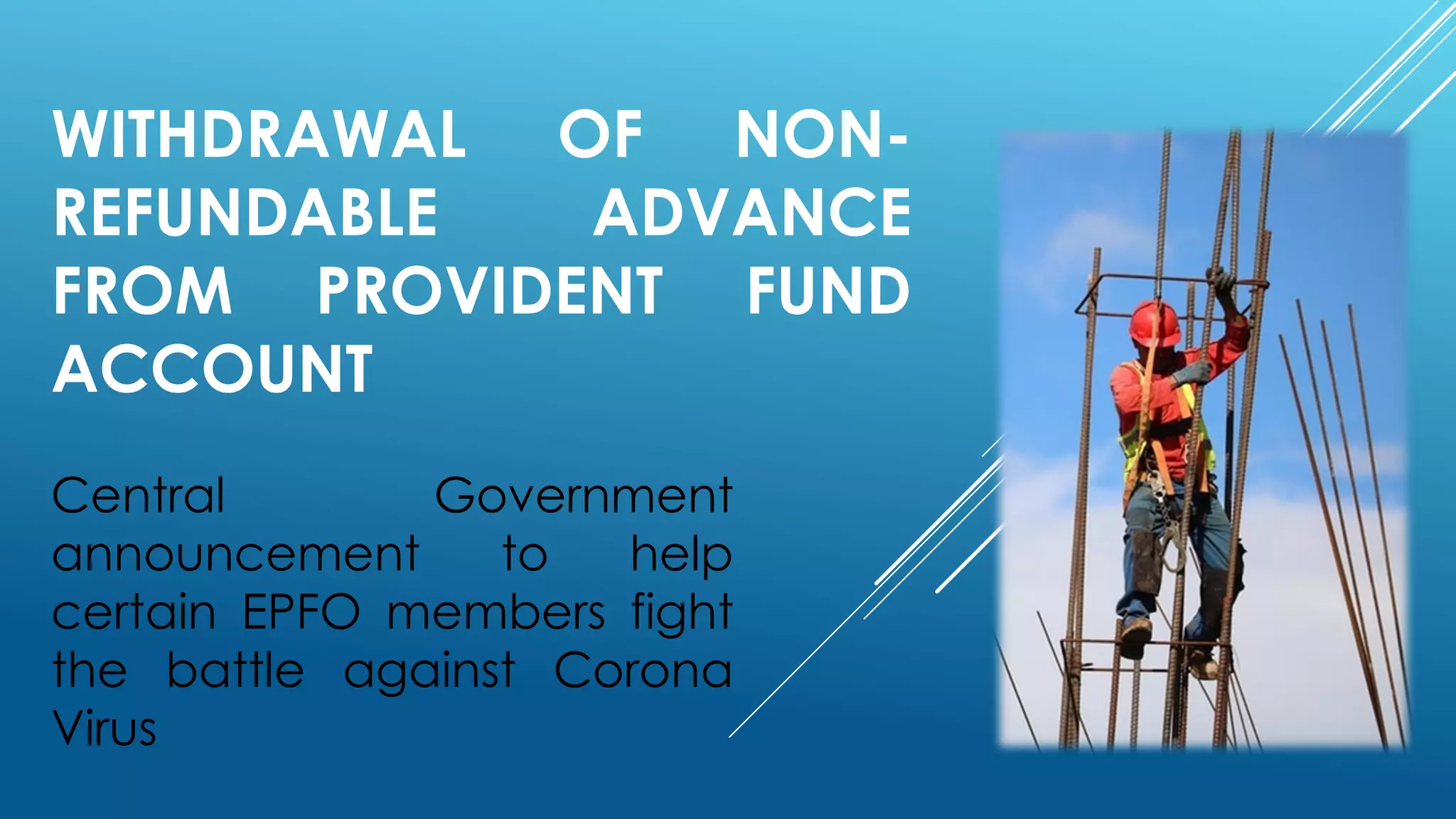 Presentation on PF Non refundable advance | PPT