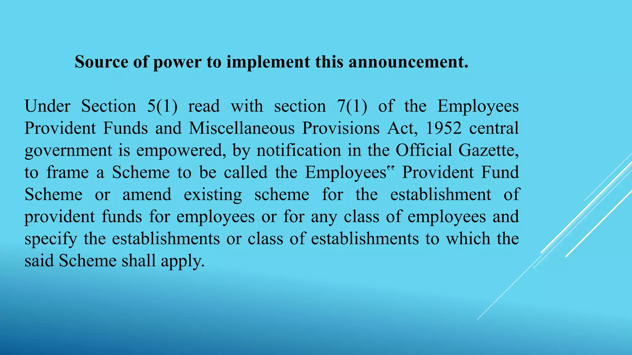 Presentation on PF Non refundable advance | PPT