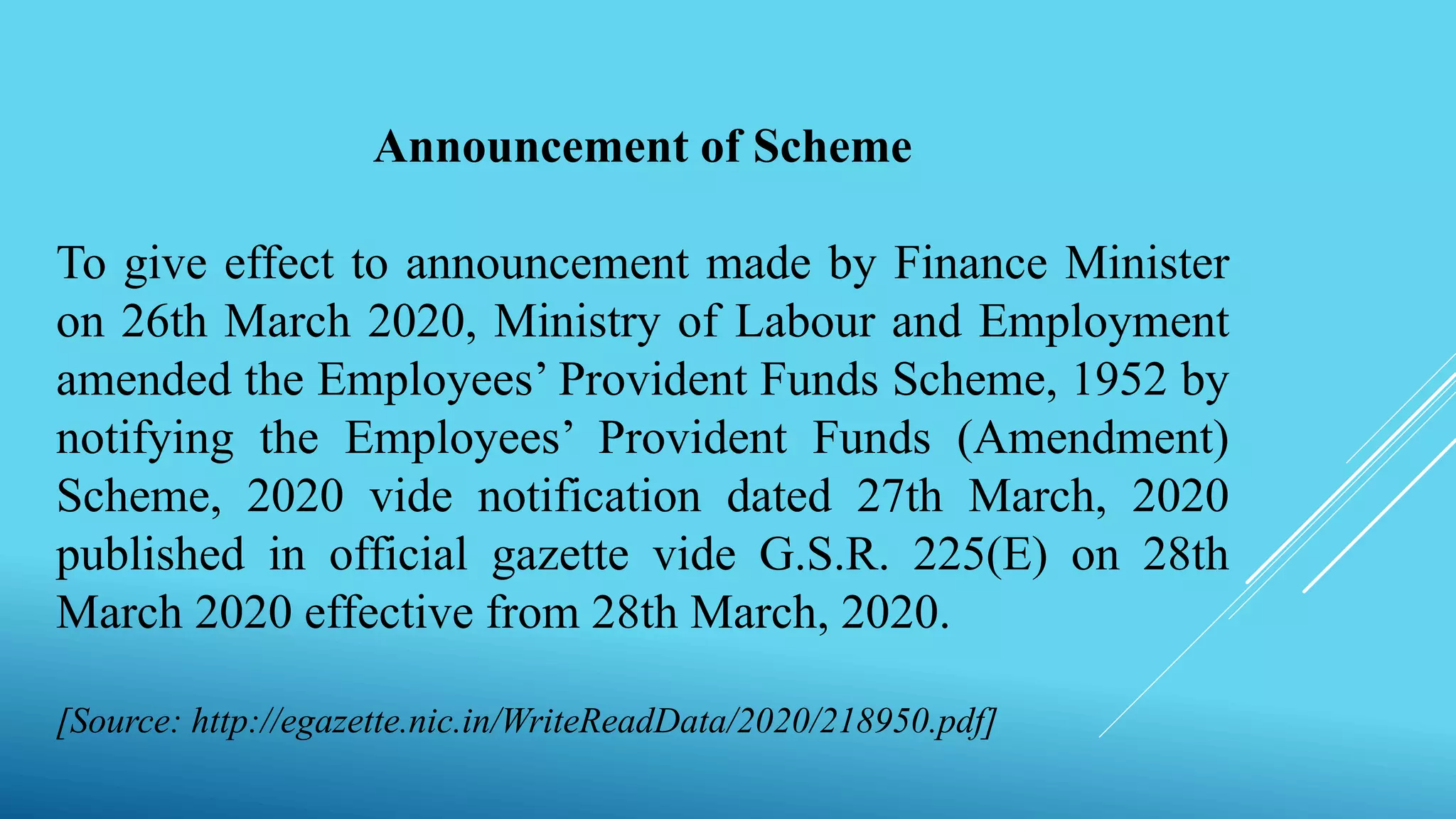 Presentation on PF Non refundable advance | PPT