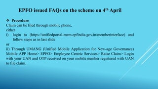 Presentation on PF Non refundable advance | PPT