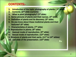 Presentation on Photography of plants.pptx