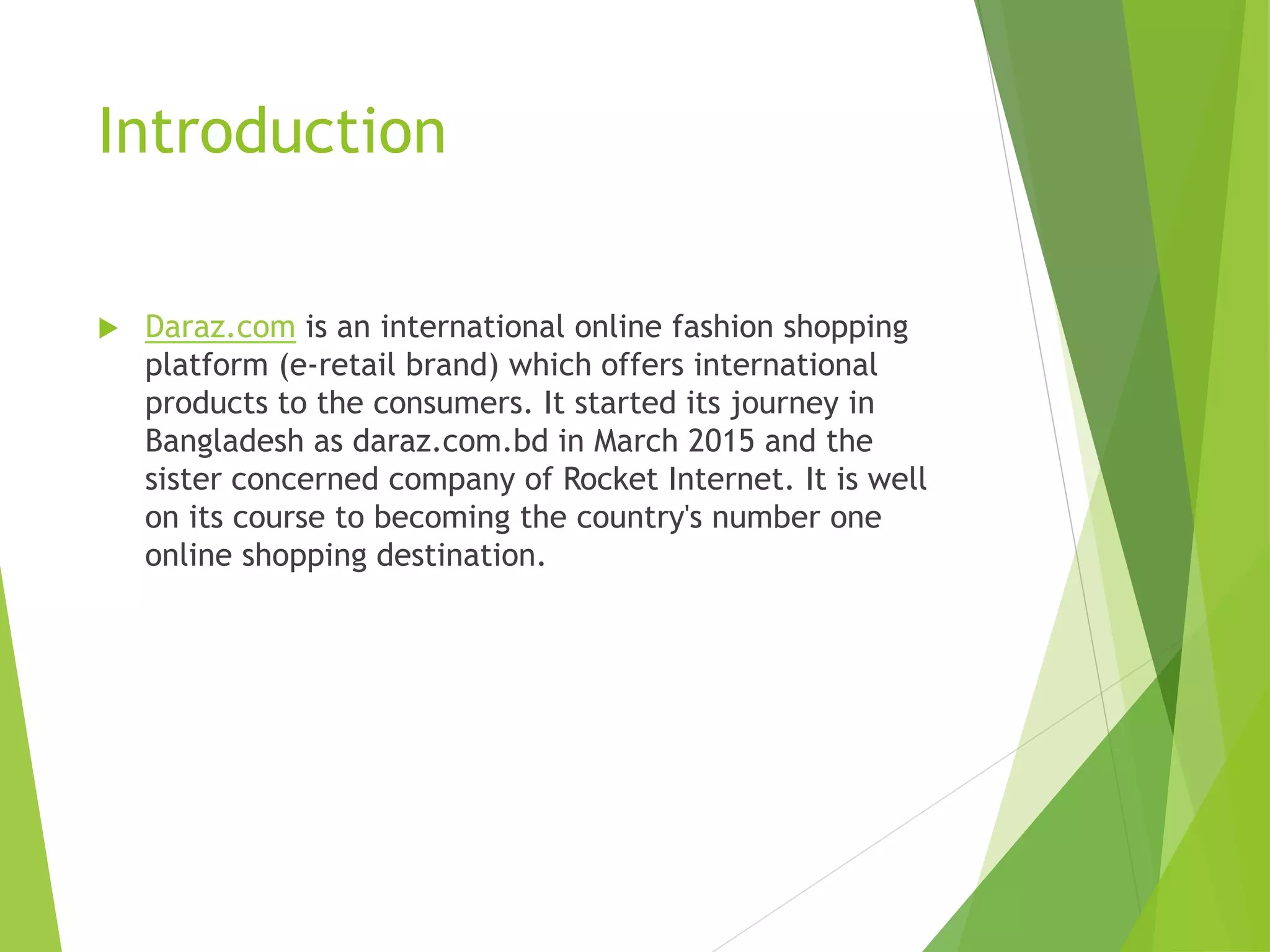 Presentation on pickabo, daraz, alibaba, walmart | PPTX