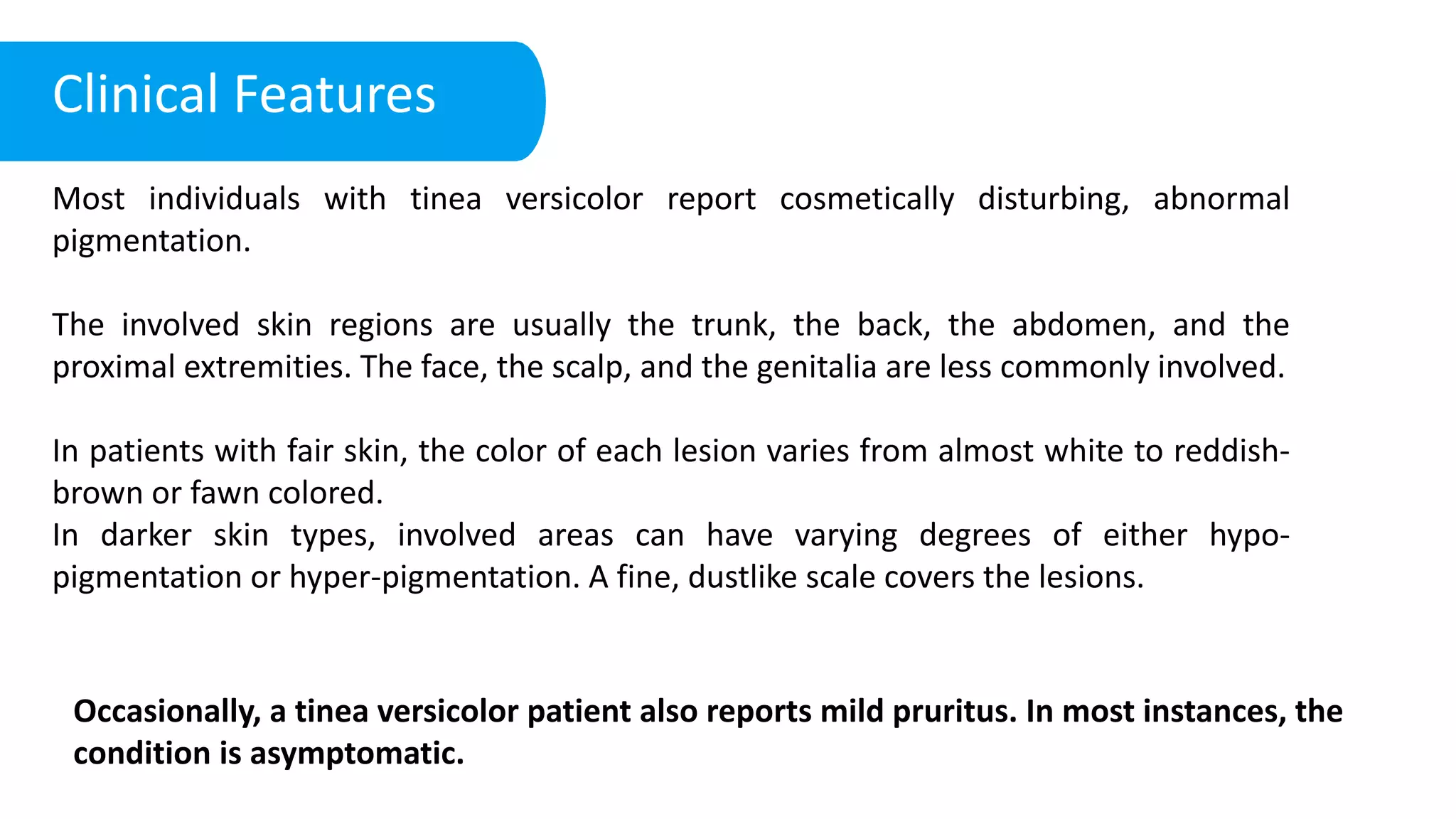 Presentation on Pityriasis Versicolor .pptx