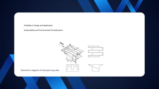 presentation on piano key weir to analysis the fliw of water | PDF