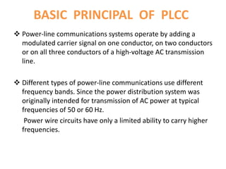 POWER LINE CARRIER COMMUNICATION | PPSX