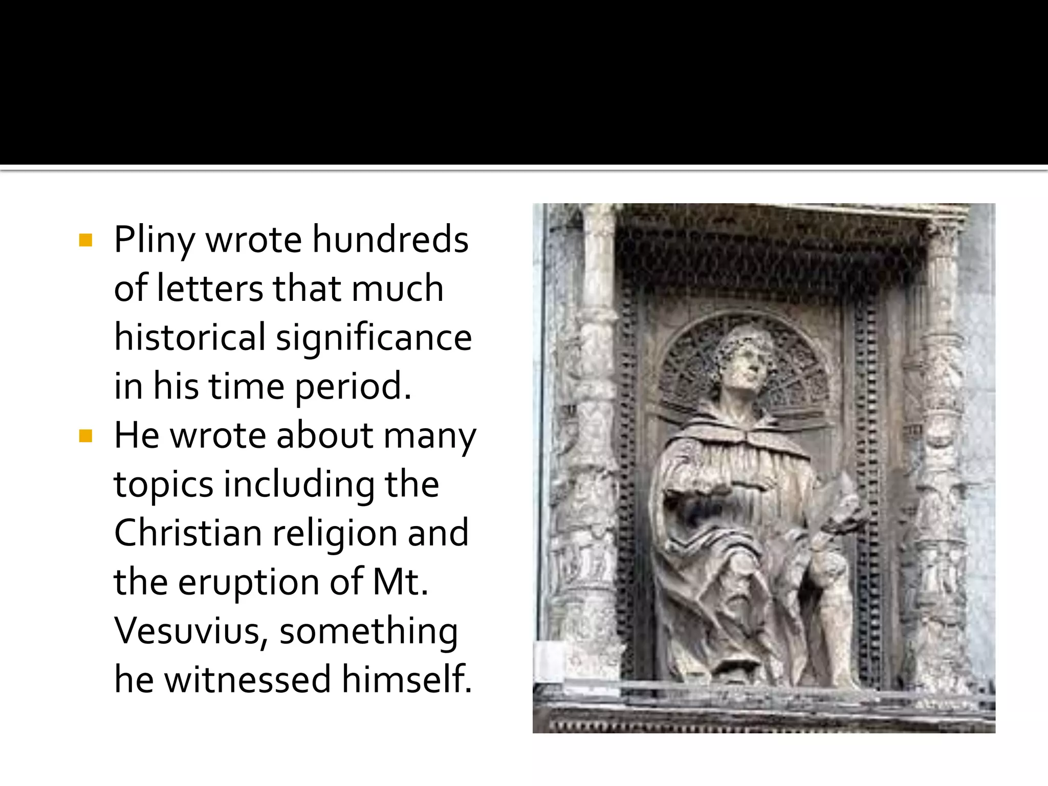 Presentation on pliny | PPTX