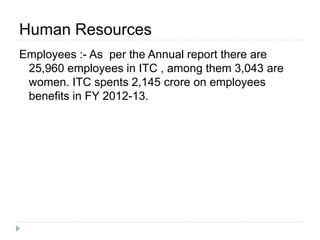 Presentation on pms ITC | PPTX