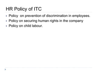 Presentation on pms ITC | PPTX