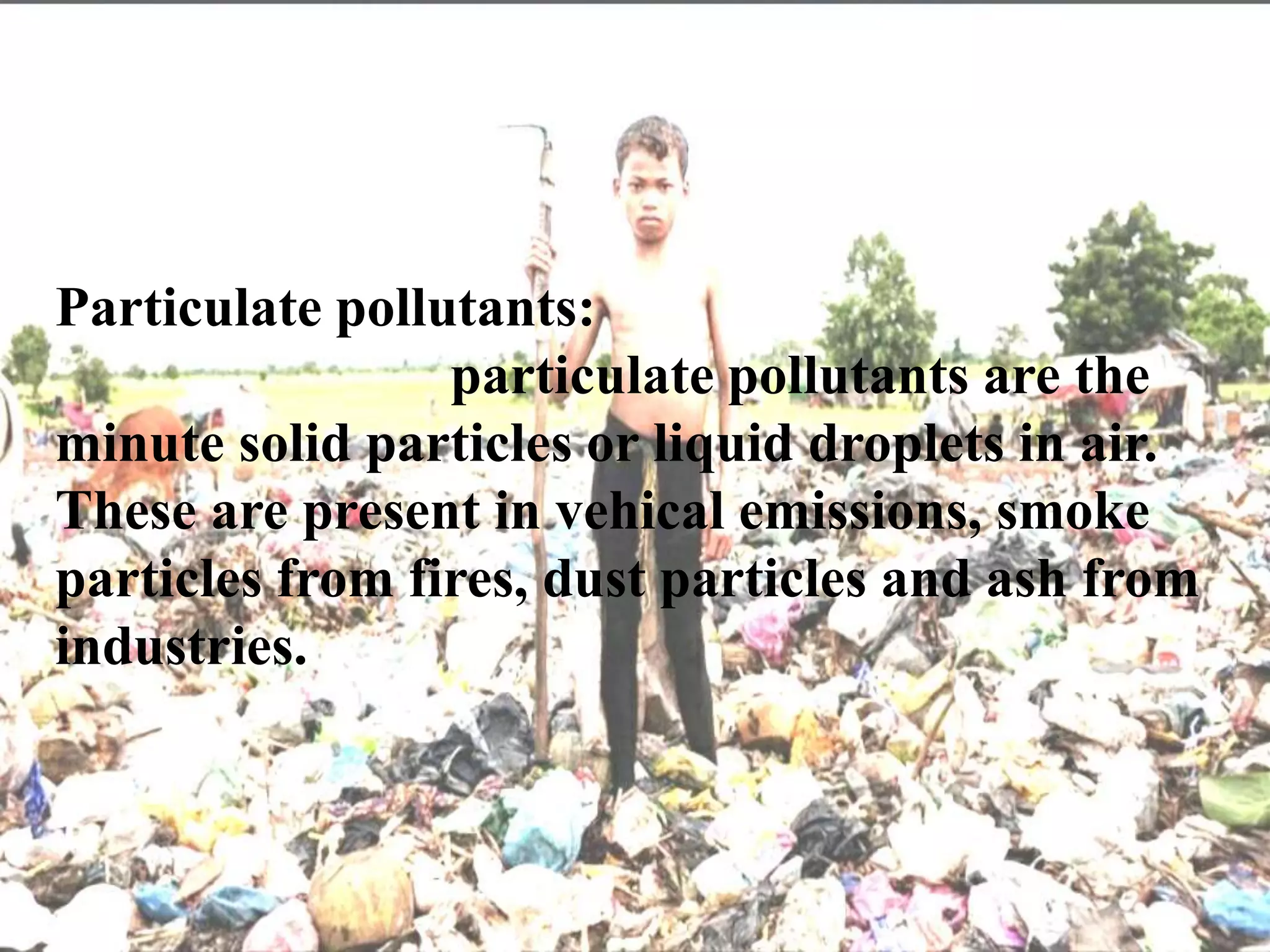 Presentation on pollution | PPTX
