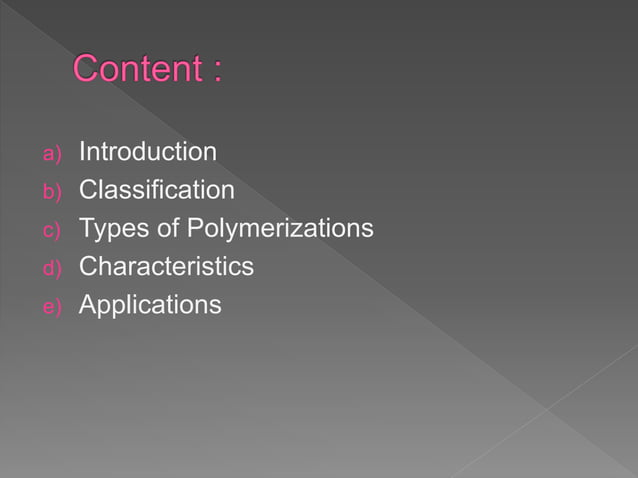 Presentation on polymers | PPTX | Chemistry | Science
