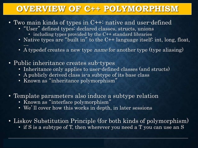 Presentation on Polymorphism (SDS).ppt