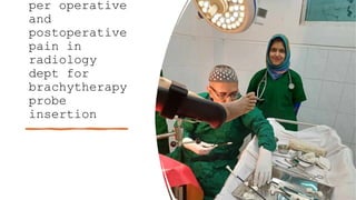 Management of Post Operative Pain: to make doctors conscious about the ...