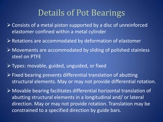 Presentation on Pot Bearings | PDF