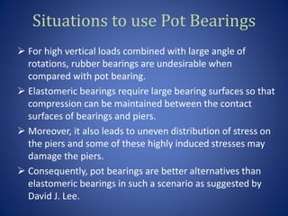 Presentation on Pot Bearings | PDF