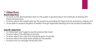 Detailed Poultry Production and Feeding Records. | PPTX