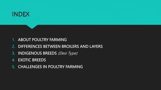 Presentation on Poultry Farming | PPTX
