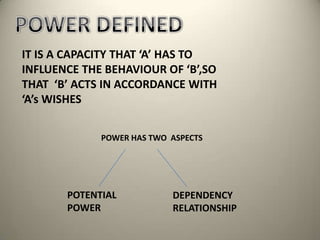 Presentation on power | PPTX