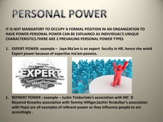 Presentation on power | PPTX