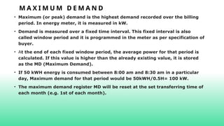 Presentation on Power Factor, Maximum Demand.pptx