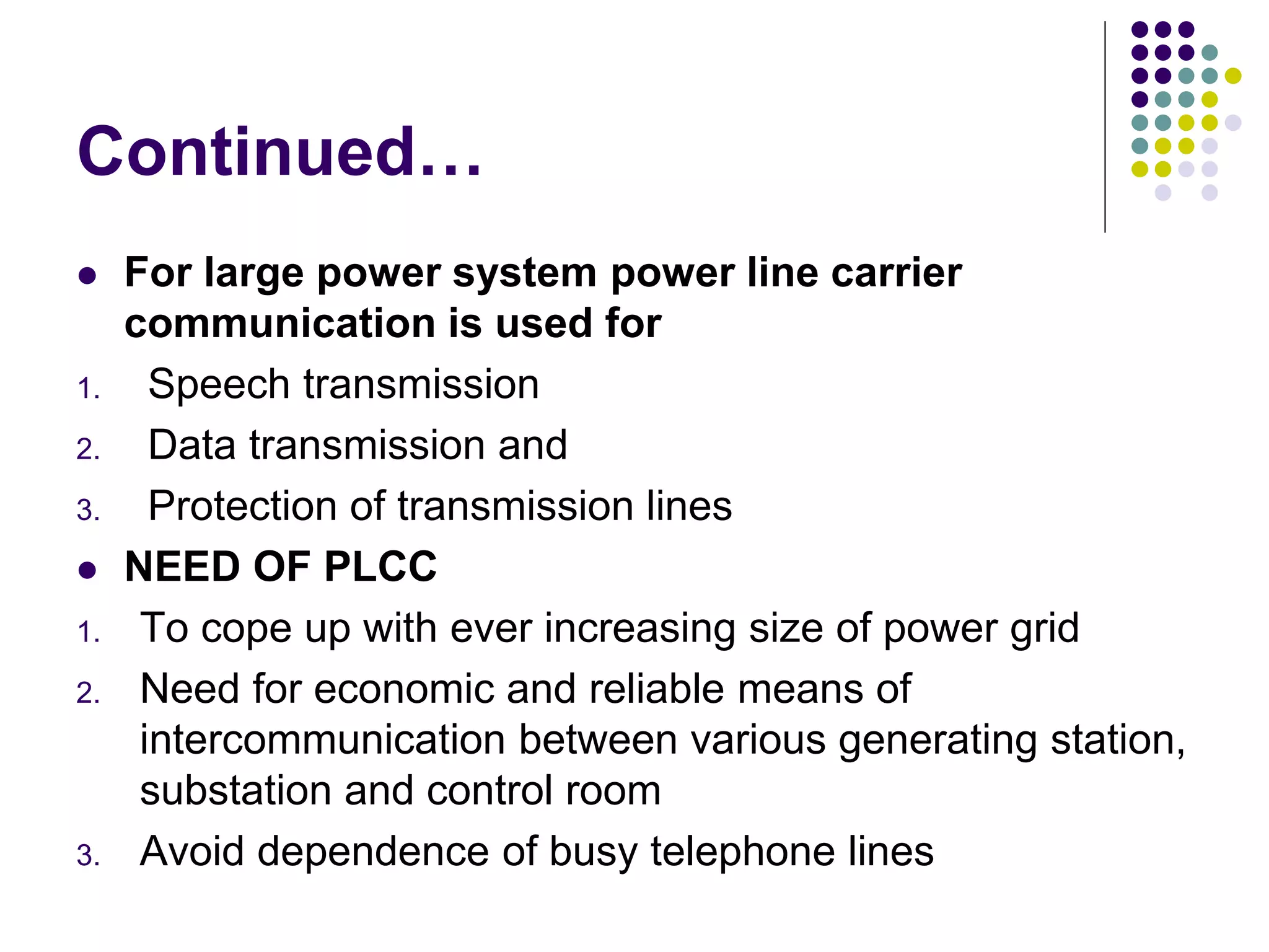Presentation on power line career communication by ramanand sagar | PPT