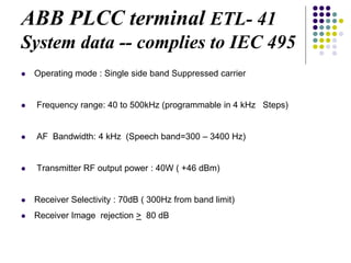 Presentation on power line career communication by ramanand sagar | PPT