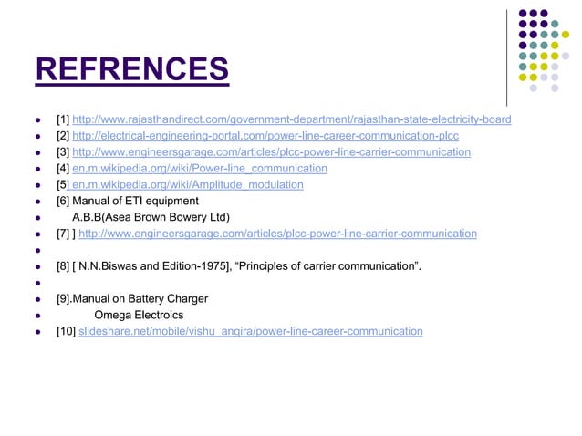 Presentation on power line career communication by ramanand sagar | PPT