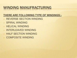 Presentation on Power Transformer | PPTX