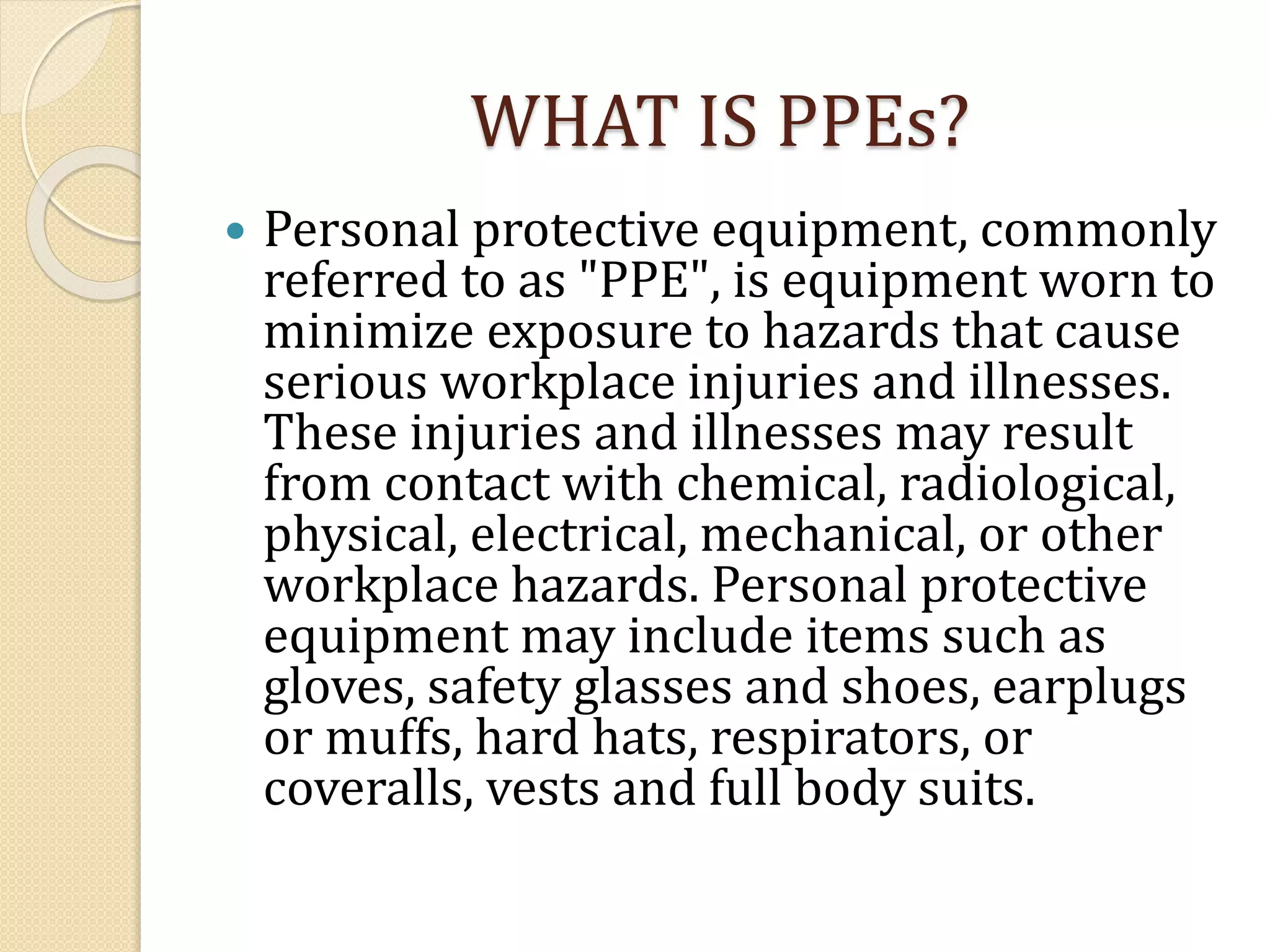 Presentation on PPEs.pptx