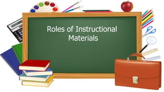 Presentation on preparation of instructional materials | PPTX