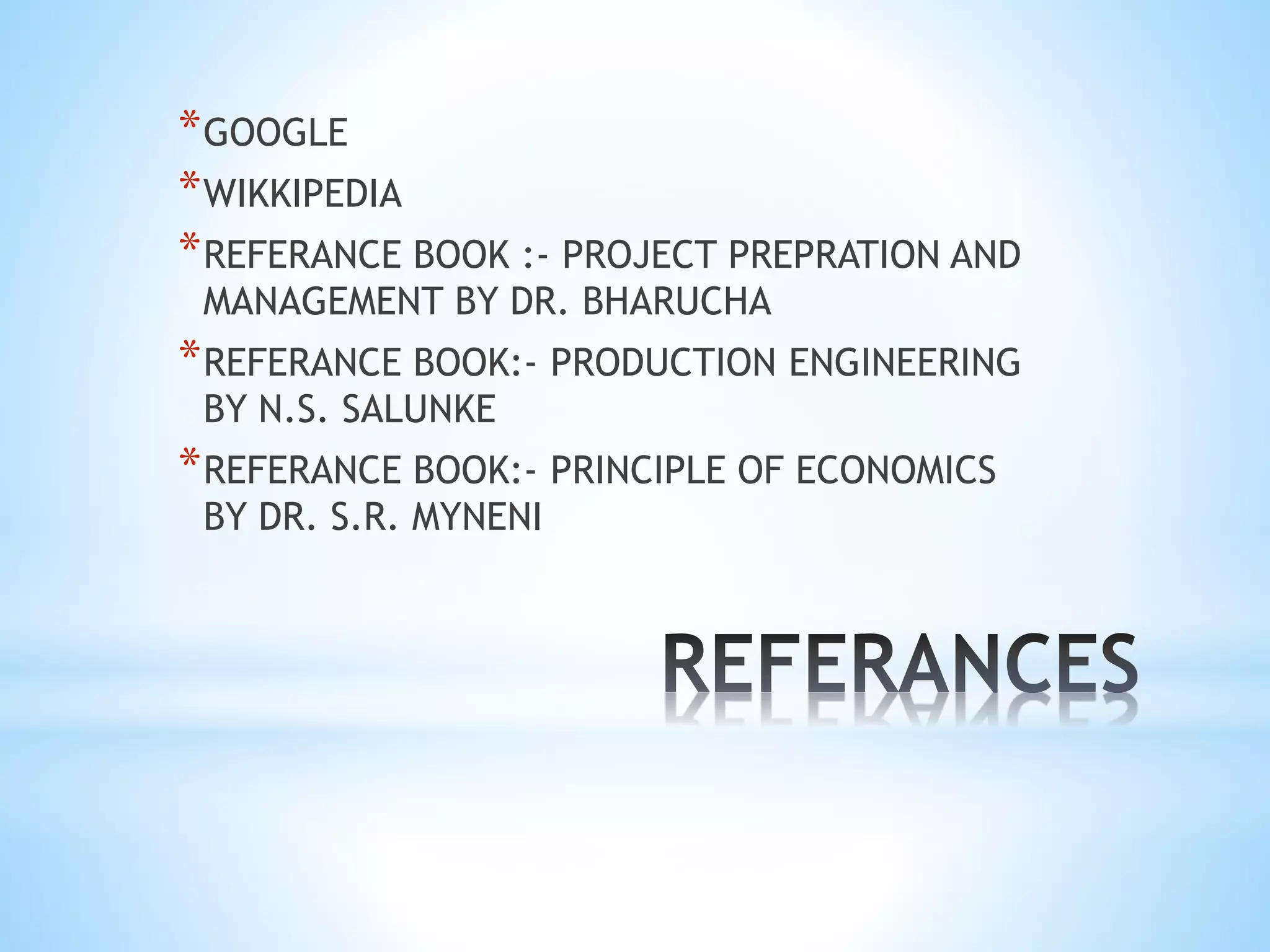 Presentation on prepration of project report | PPT